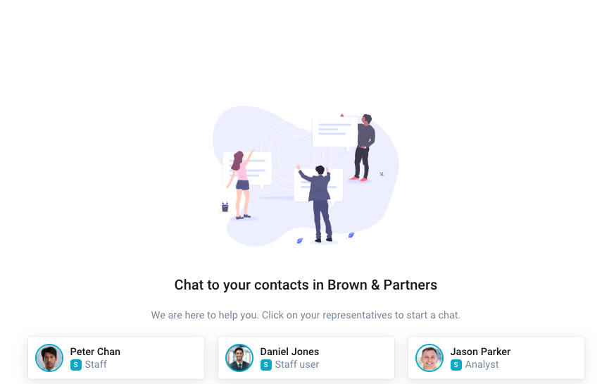 Start a new a chat thread – Qwil Messenger